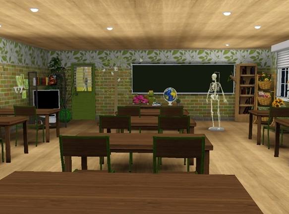 My Sims 3 Blog: High School Haverford by Lorrie