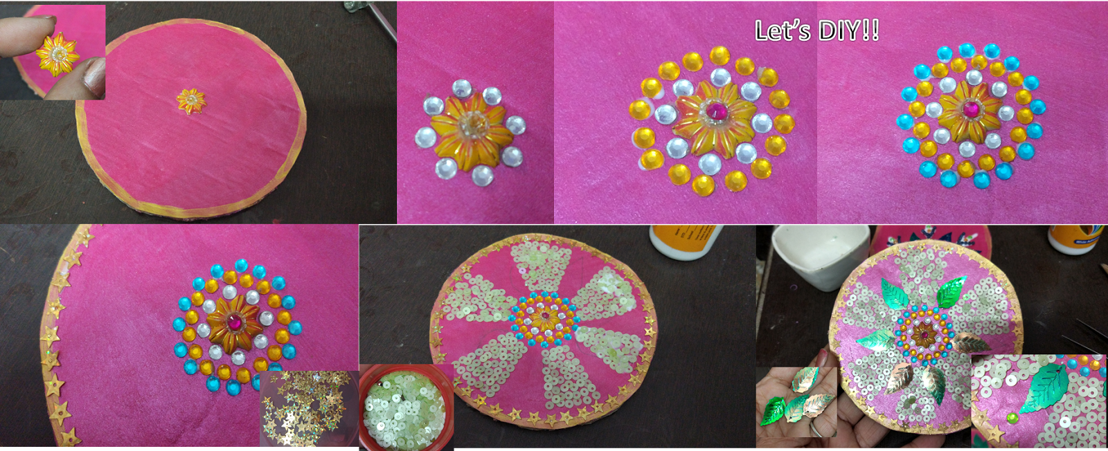 Papered: Cardboard Rangoli