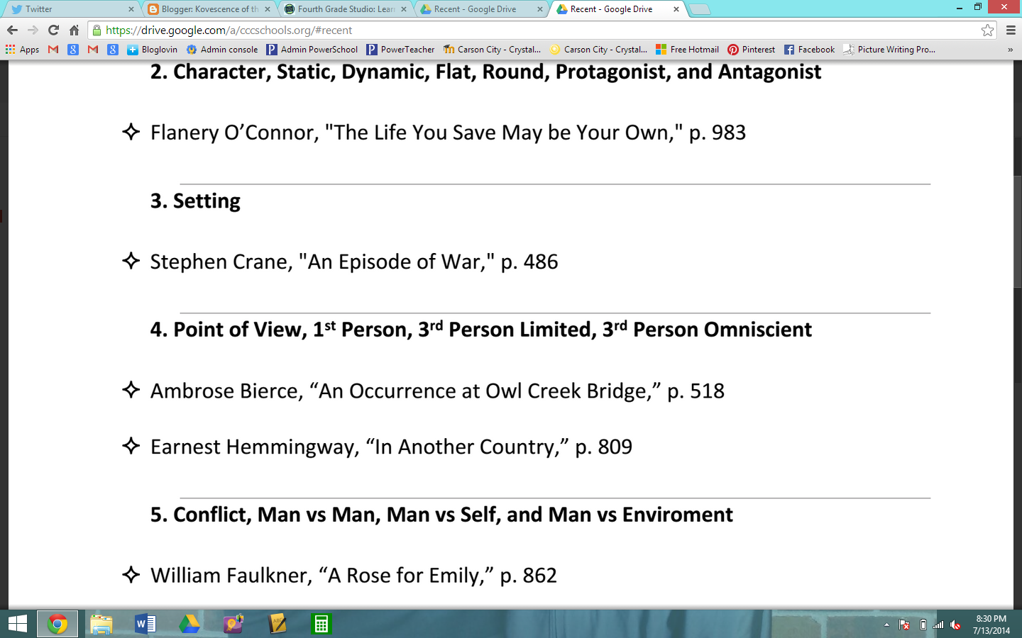 Literary Boot Camp | Kovescence of the Mind