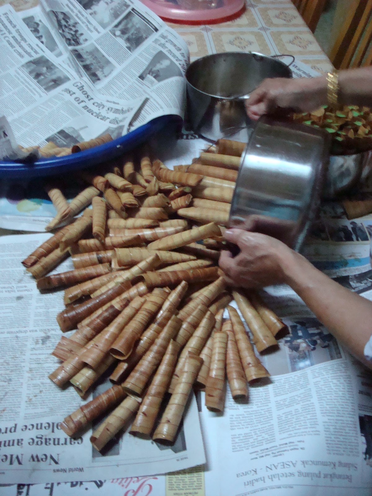 Anak Melayu Brunei: Kuih Jelurut (Selurut or Celurut)
