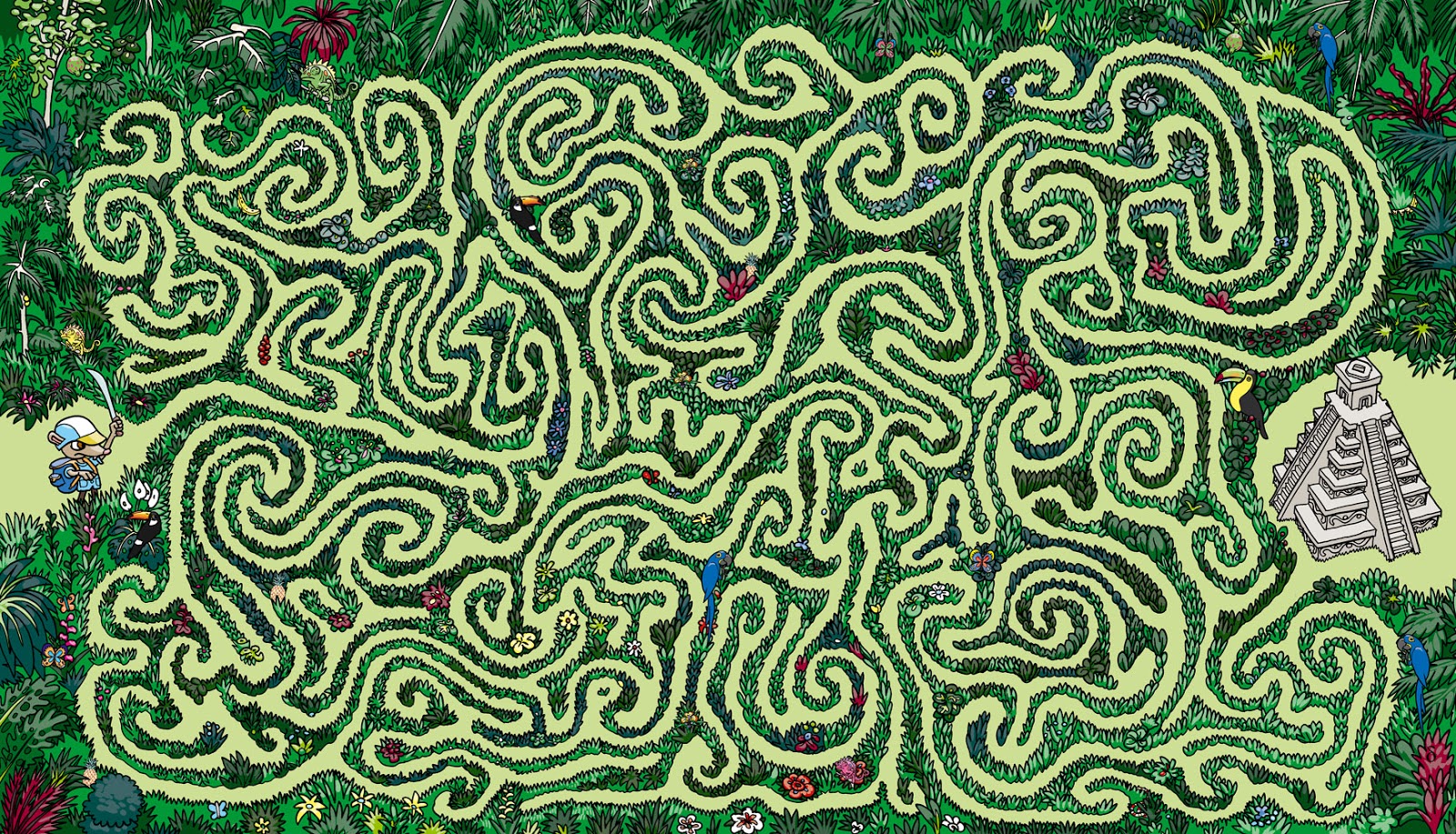 daniel sponton: Jungle Labyrinth