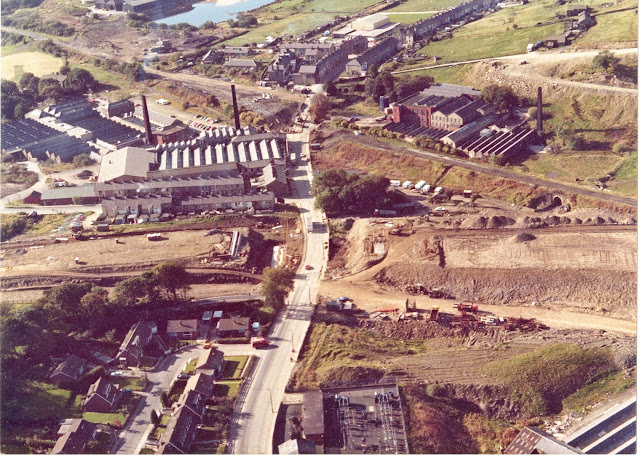 Haslingden Old and New...: Haslingden By-pass - Building of and much ...