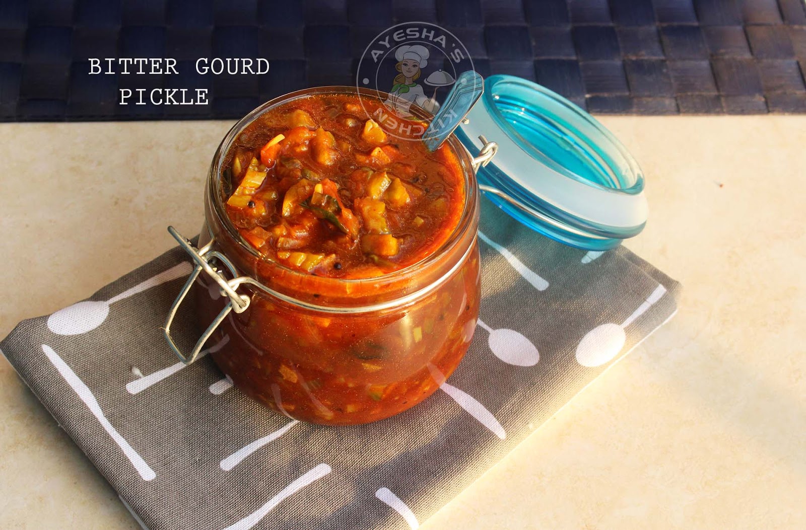 HEALTHY RECIPE WITH BITTER GOURD - BITTER GOURD PICKLE