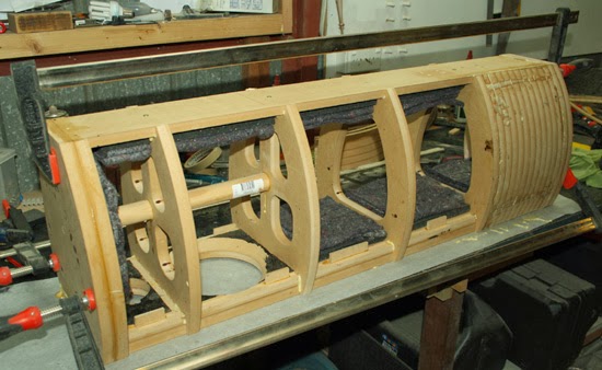 Red Spade Audio: Building a curved speaker with constrained layer ...