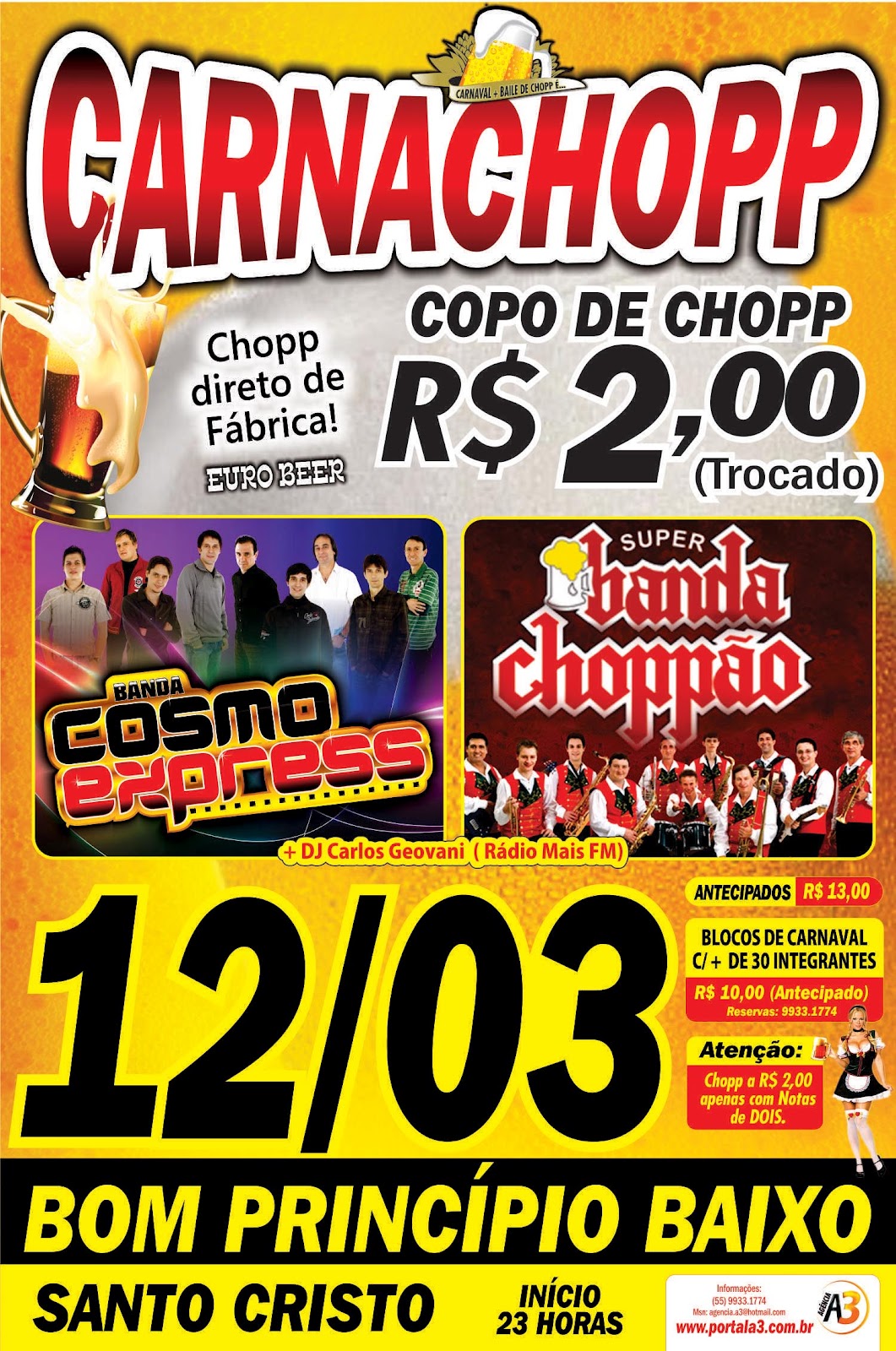 ::Agência A3::: CARTAZES de FESTAS