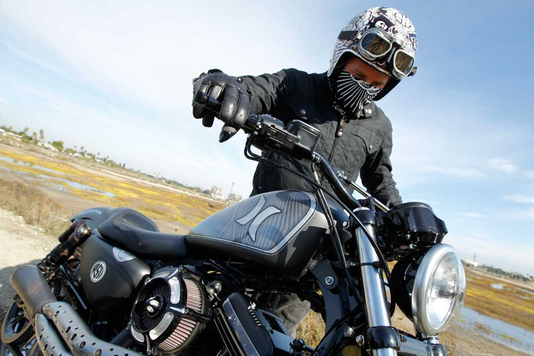 biker excalibur II: HURLEY-BIKE-H20-INITIATIVE- by Roland Sands Design