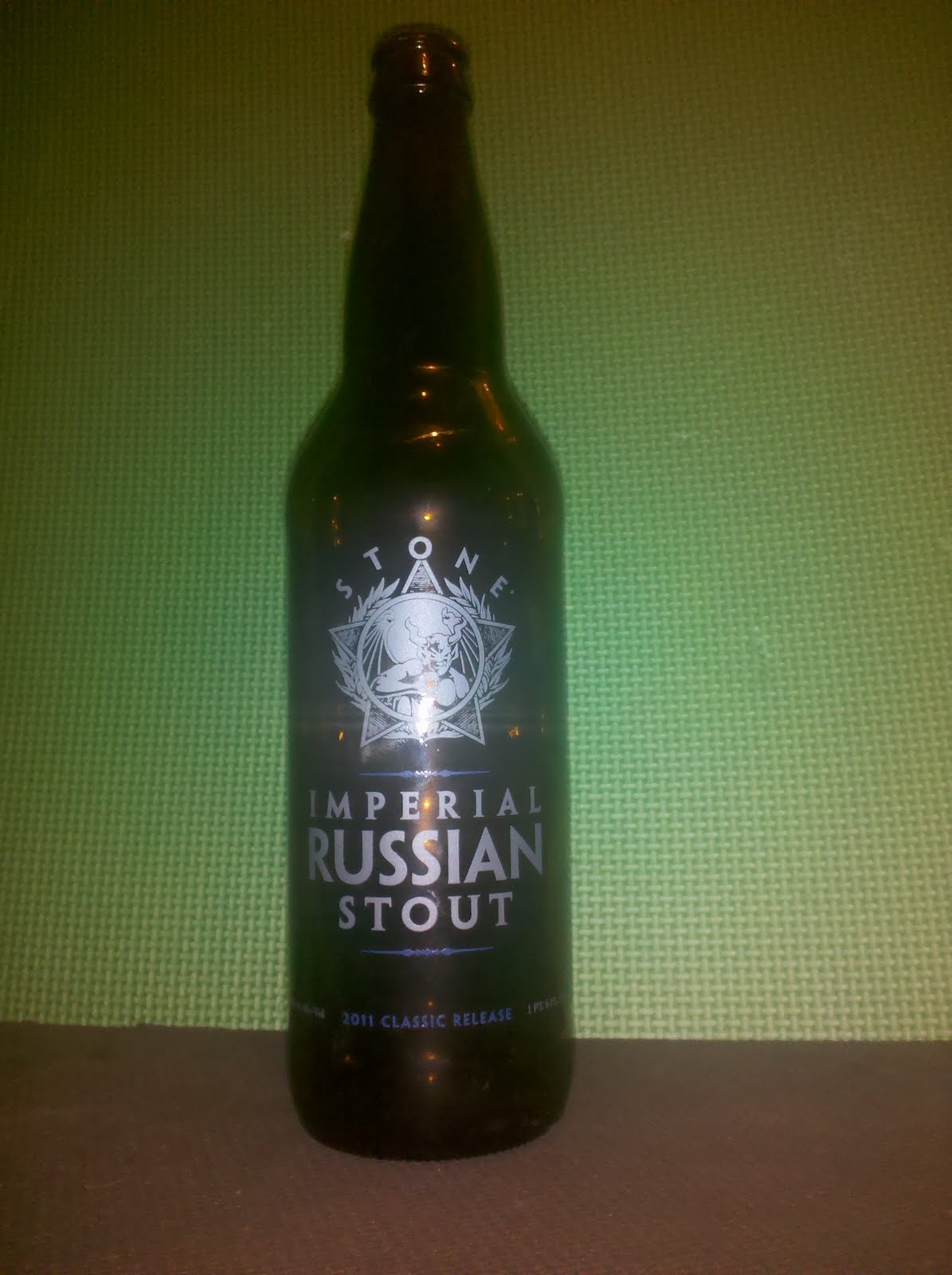 Beer Bottle Blog: Stone Imperial Russian Stout