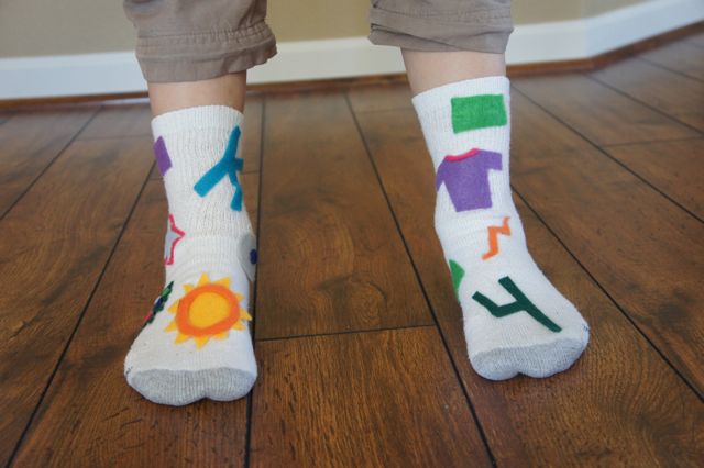 Pretty Dubs: Silly Sock Day