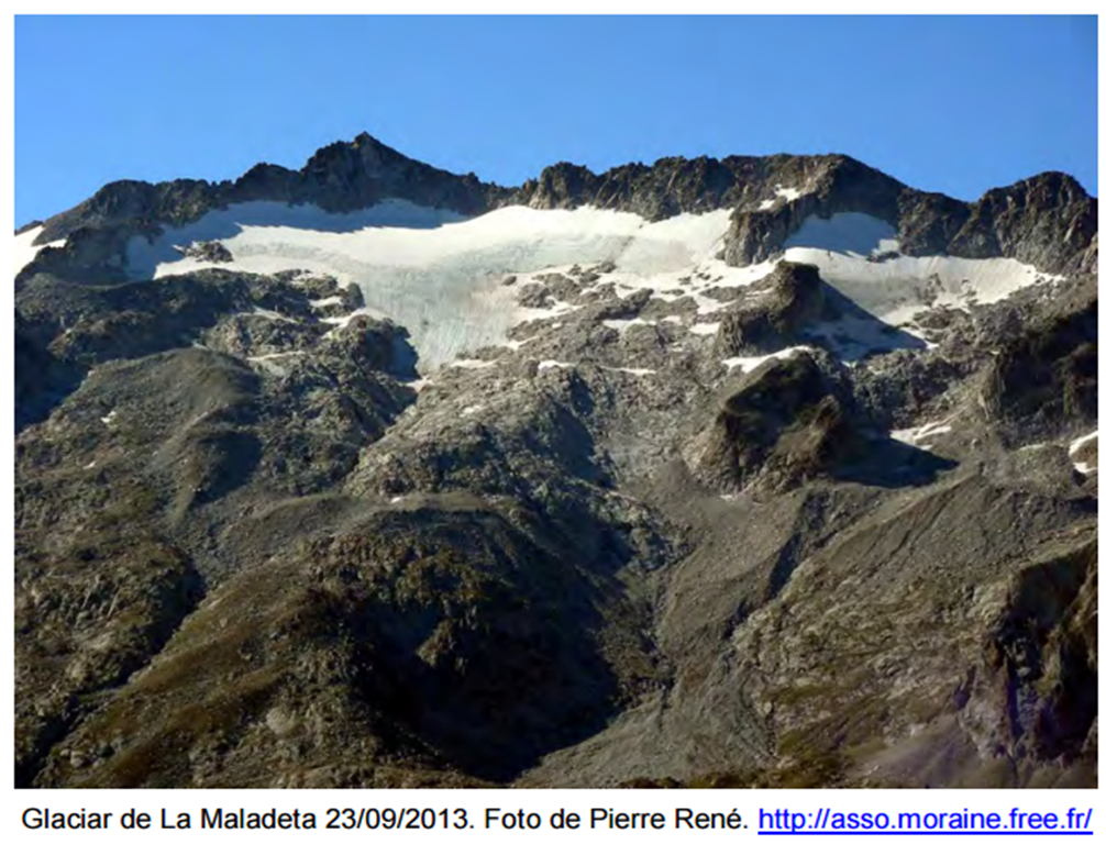 Glacera de la Maladeta 2016