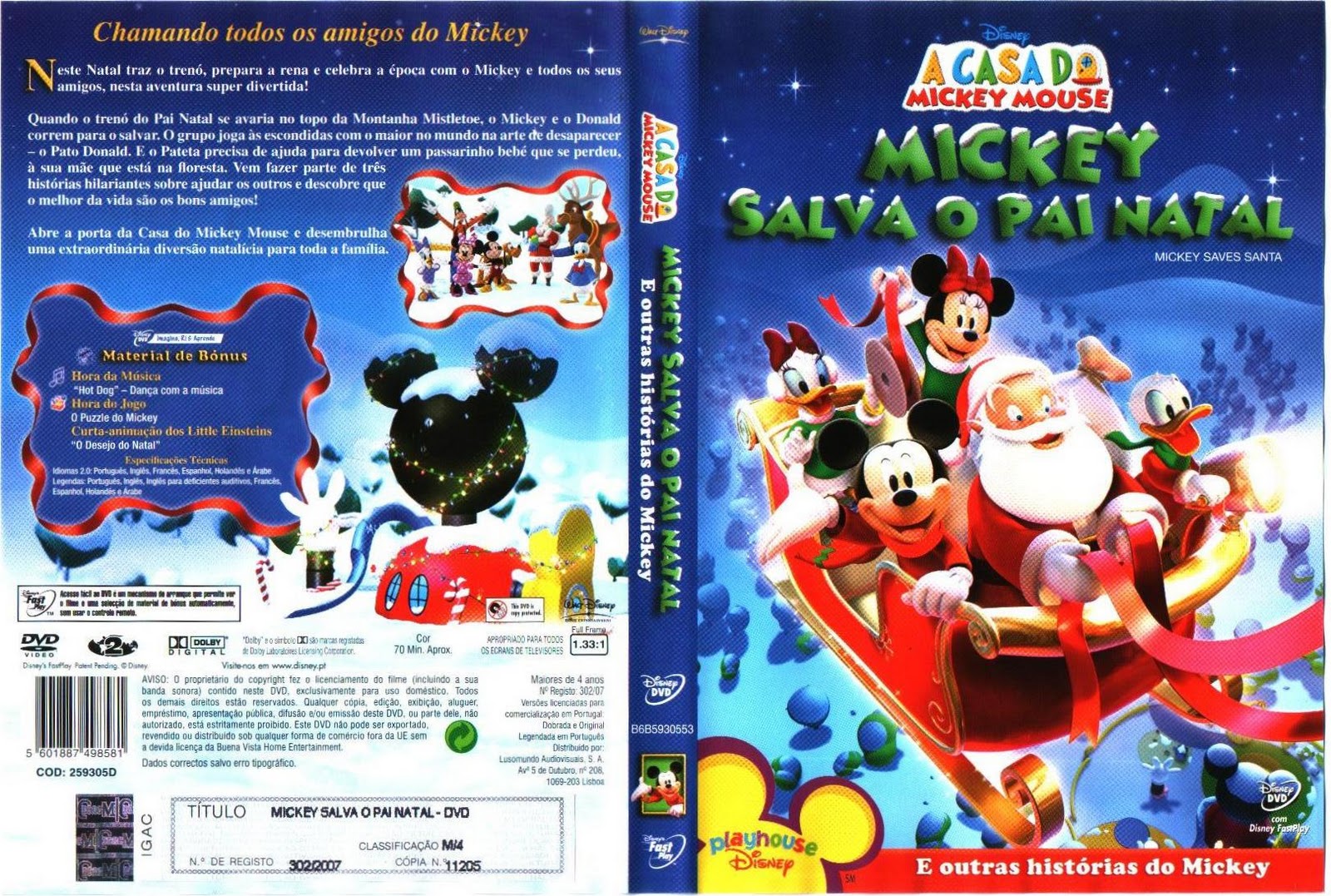 A Casa do Mickey Mouse - Mickey Salva O Pai Natal_2006_PT:Capas Alexandre..