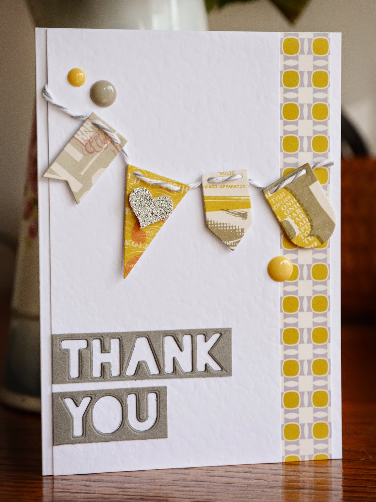 The Dining Room Drawers: Little B Block Out Thank You Cards