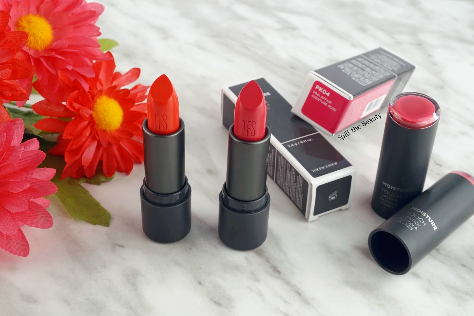 THE FACE SHOP Moisture Touch Lipstick - Review, Lip Swatches, and Looks ...