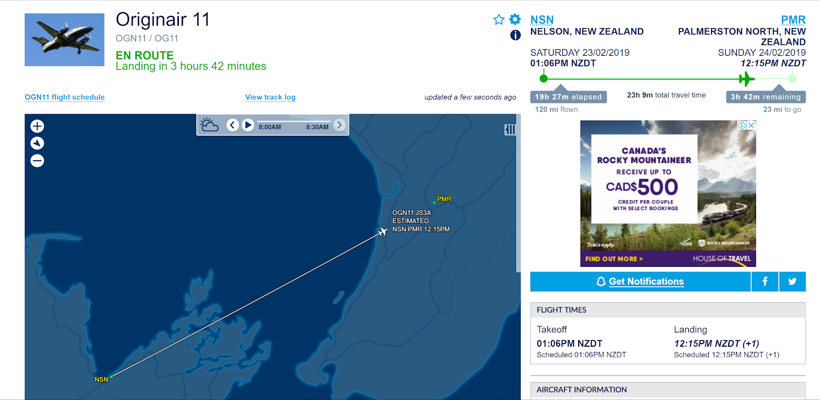 3rd Level New Zealand: Originair stretching its wings?