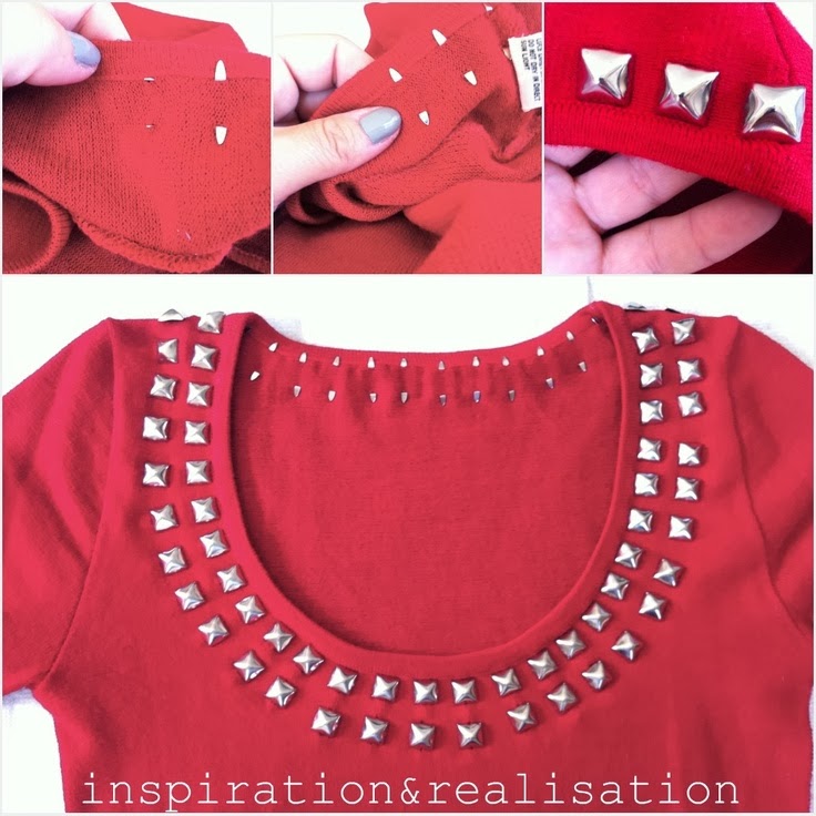 Marca #Perfect: Decora tu ropa con brillantes tachuelas