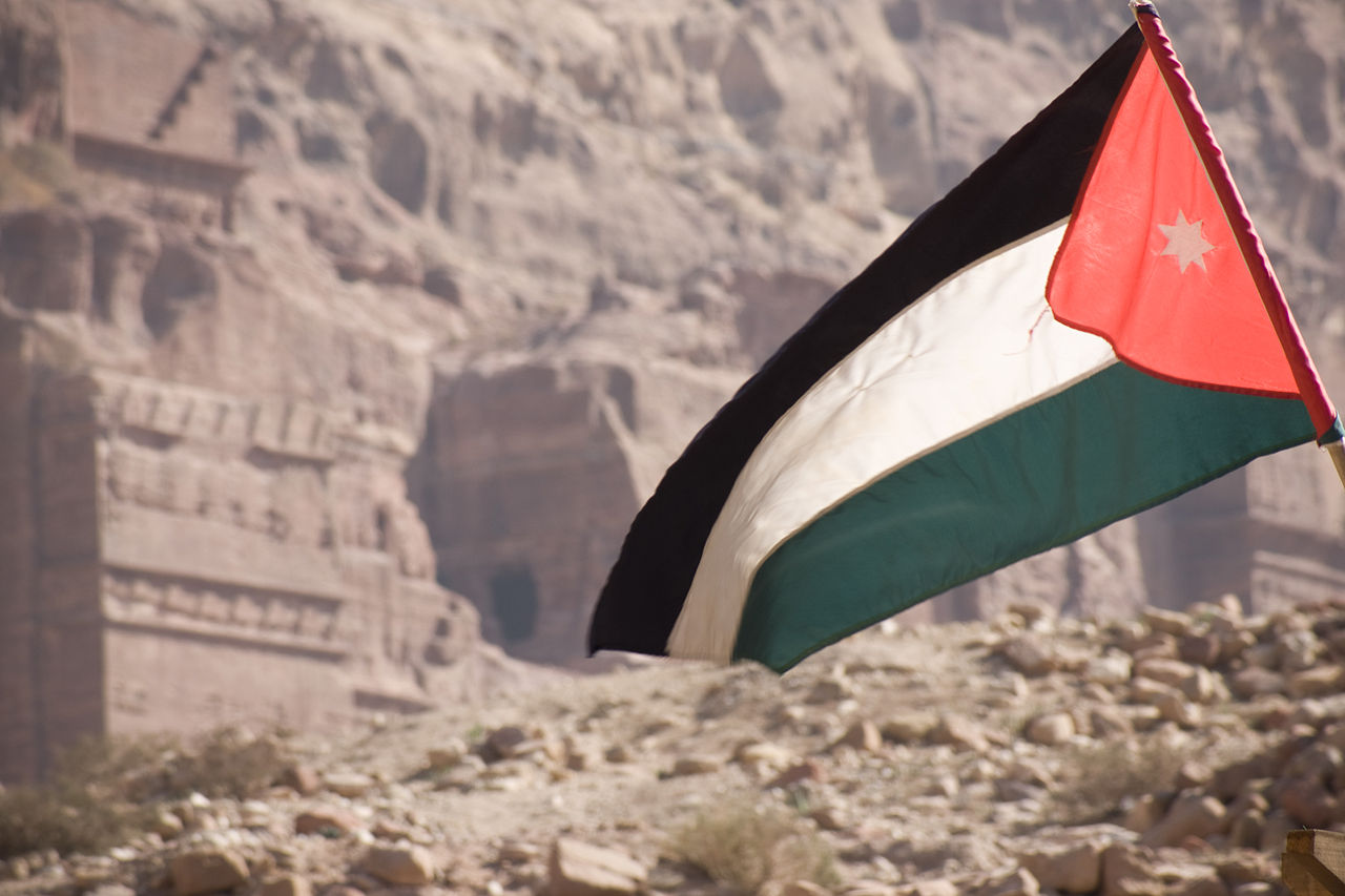Graafix!: Wallpaper flag of Jordan