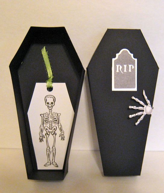 Sweet Irene's Inspirations: Halloween Coffin Candy Box