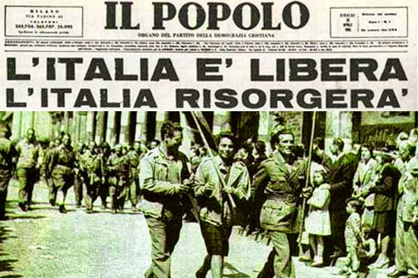 25 Aprile 1945 - Anniversario della liberazione dell'Italia | BLOOIN 3.0
