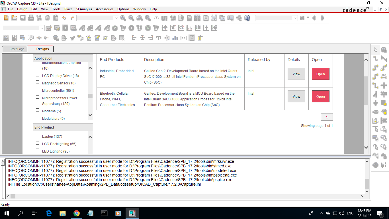 Naheez Thawfeeg's Blog: OrCAD™ Capture CIS™ Lite