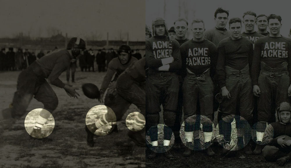 The Wearing Of the Green (and Gold): Mystery - 1921 Game Photo?