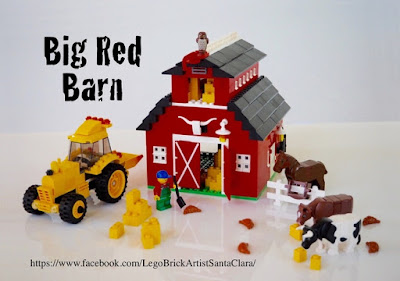 All Day Bricks: Bid Red Barn LEGO Ideas Project Review