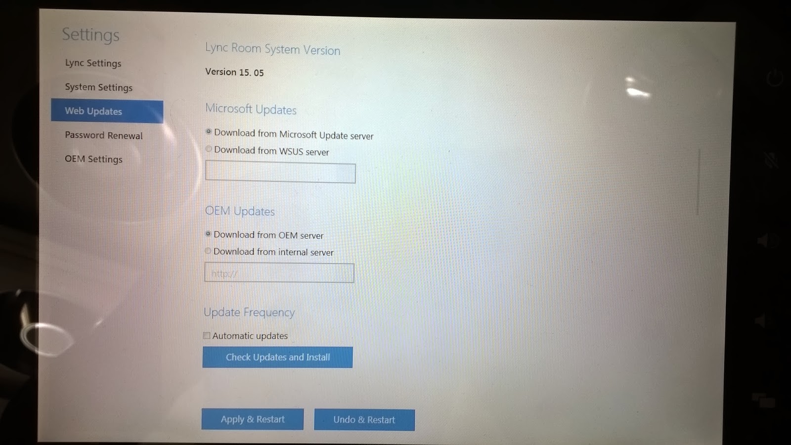 Lync Room System (LRS) - Polycom CX8000