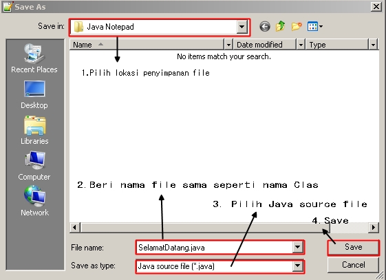 Membuat, Compile Dan Mengeksekusi Aktivitas Java Untuk Pemula - Belajar ...