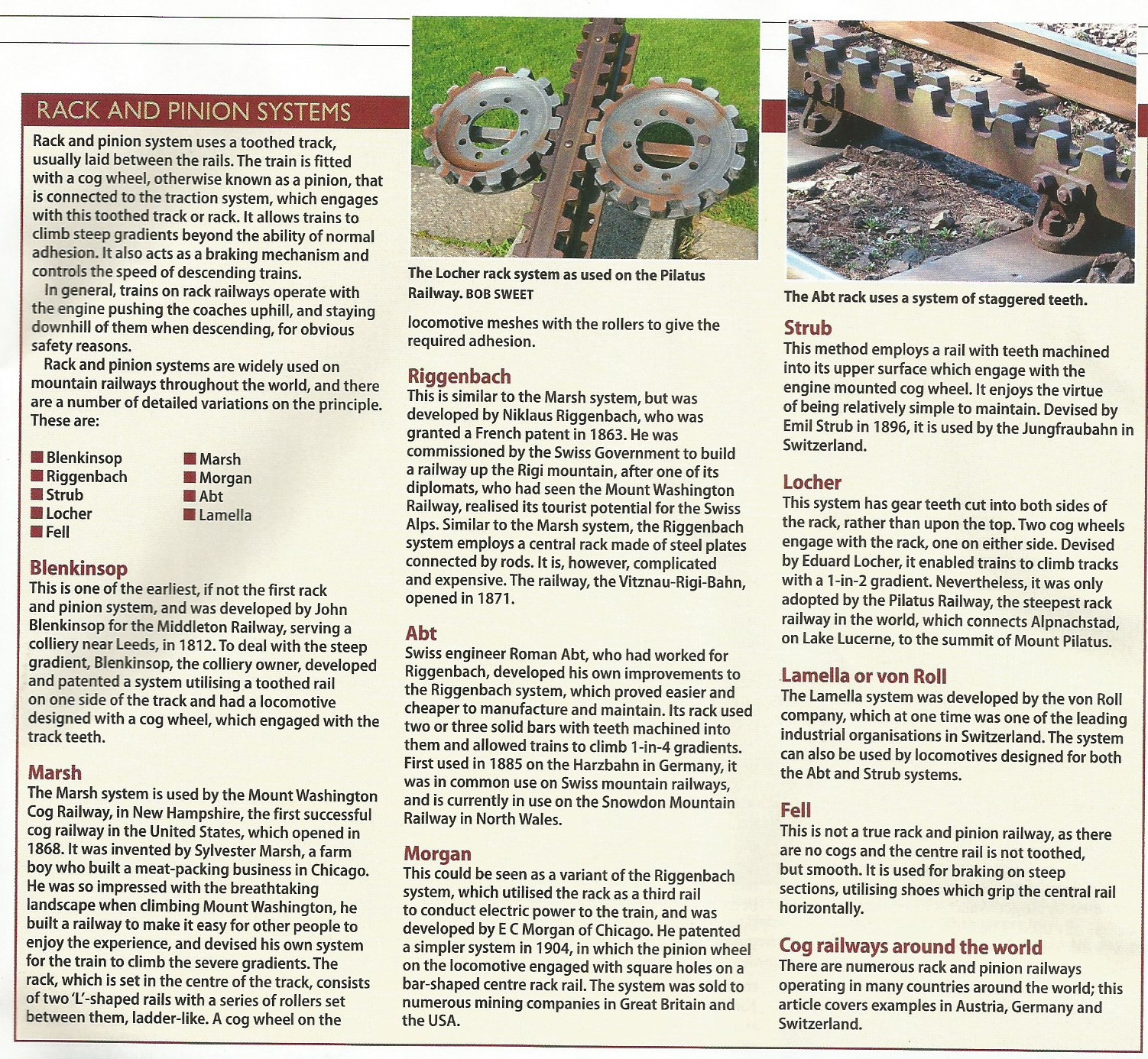 Dalat Cog Railway: The Abt Rack and Pinion System