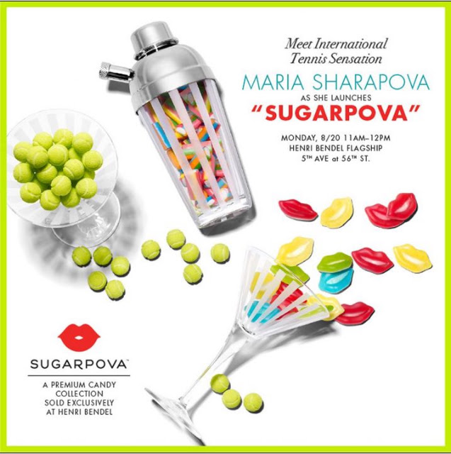 TENNIS BOULEVARD: Maria Sharapova launches Sugarpova in NYC