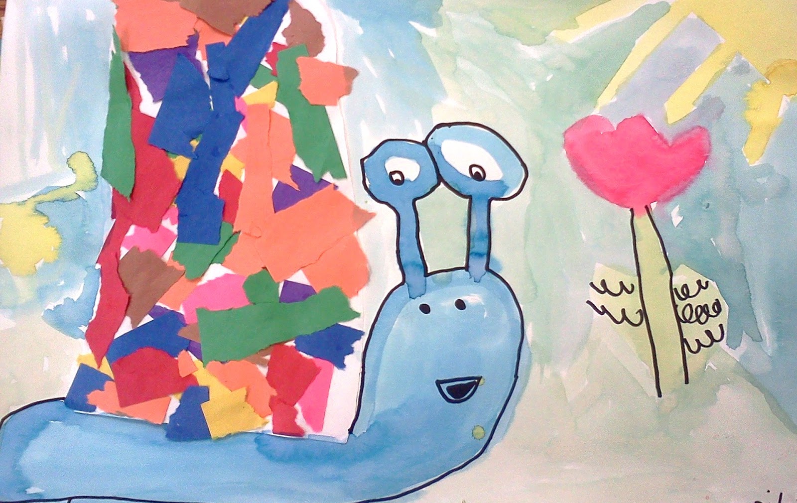 Art Julz: Snail Trails with Matisse