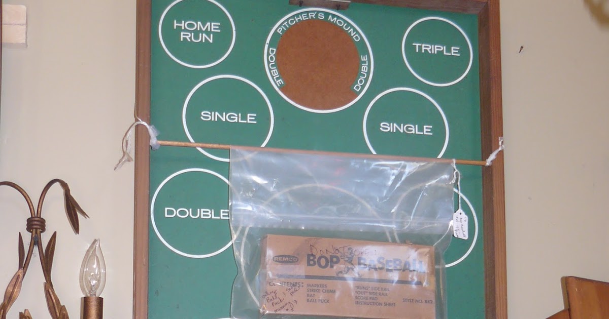 SCRANBERRY COOP : Remco Bop Baseball Game 1961, Vintage Toys at ...