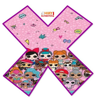 Alfabeto LOL Surprise. Cute LOL Surprise Abc. - Oh my Alfabetos!
