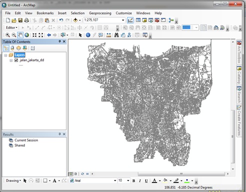 Merubah Proyeksi dari DD ke UTM atau UTM ke DD di ArcGIS - GISPEDIA