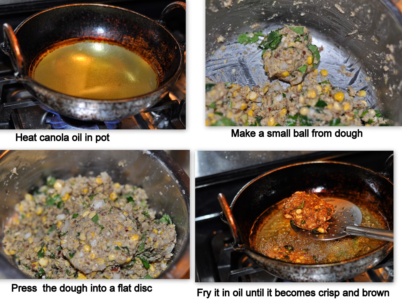 Vazhai poo Vadai/Koombu vada/ Banana Blossom Lentil Fritters - Zesty ...