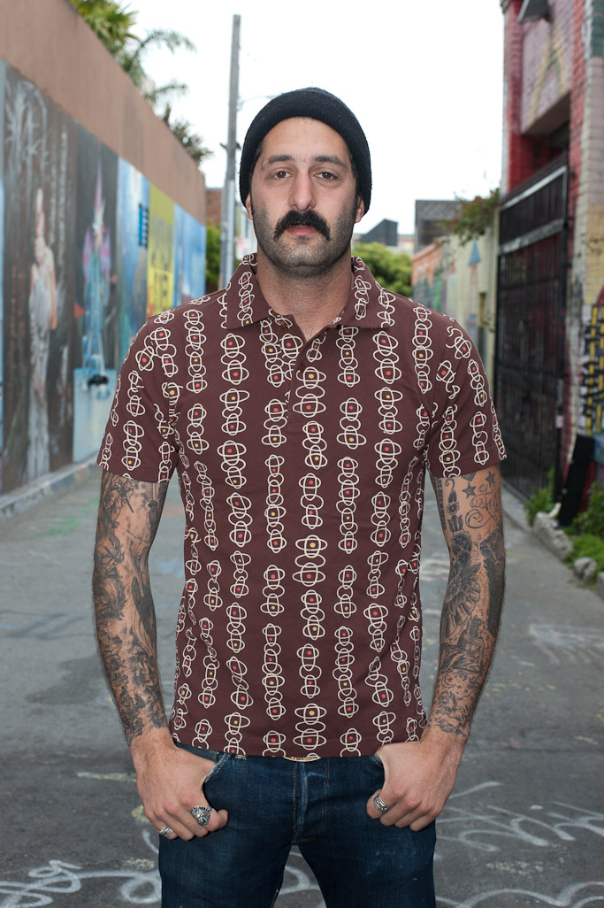 Star of Hollywood - Atomic Polo Shirts x Self Edge ~ Rivet Head