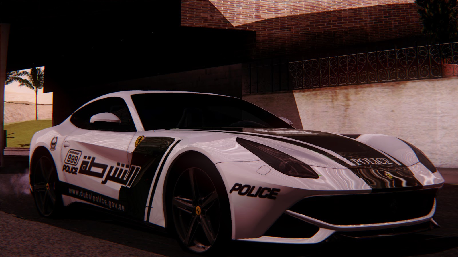 Dubai Police Ferrari FF (Mod Is F12)