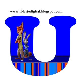 Alfabeto de Zootopia. - Oh my Alfabetos!