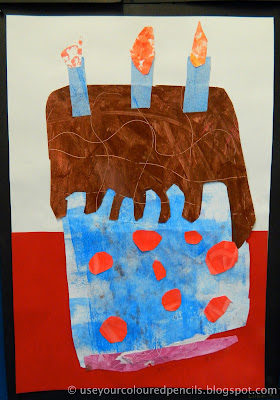 Use Your Coloured Pencils: Eric Carle's Birthday Cake