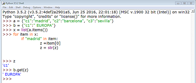 APRENDER A PROGRAMAR CON PYTHON: DICCIONARIOS Y SUS MÉTODOS