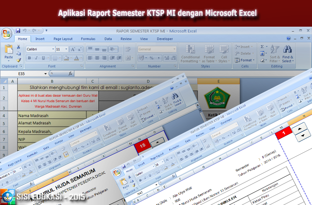 Aplikasi Raport KTSP MI Terbaru dengan Microsoft Excel Download Gratis ...