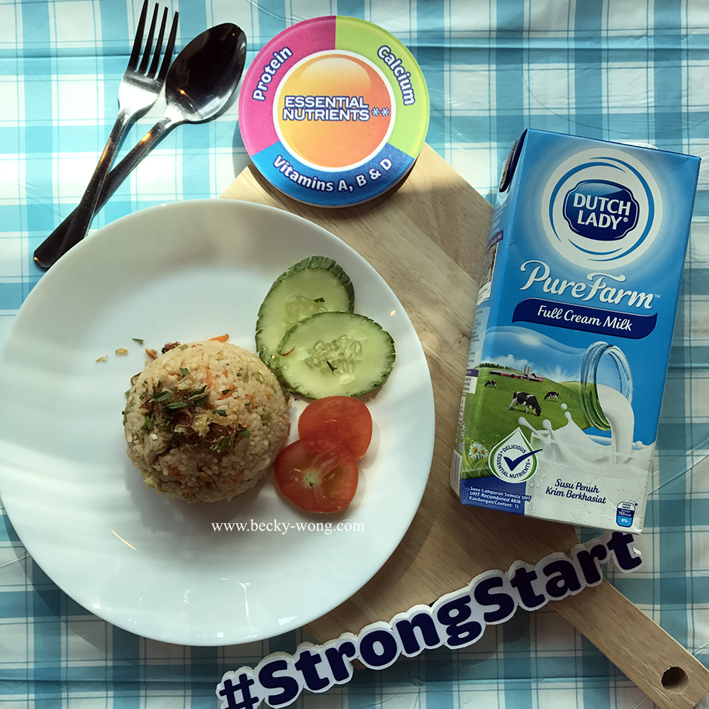 Start Your Day Strong with A Glass of Dutch Lady Pure Farm | Becky-Wong