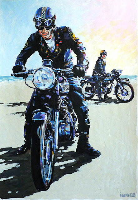 Racing Cafè: Motorcycle Art - Ian Cater