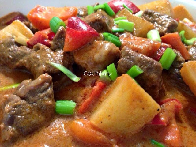 Kalderetang Baka Recipe