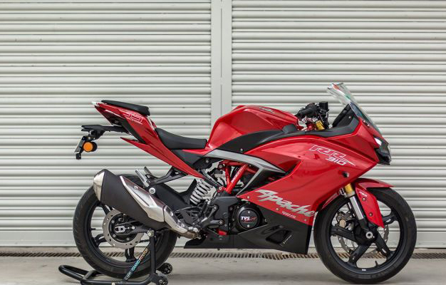 TVS Apache 300cc sportbike