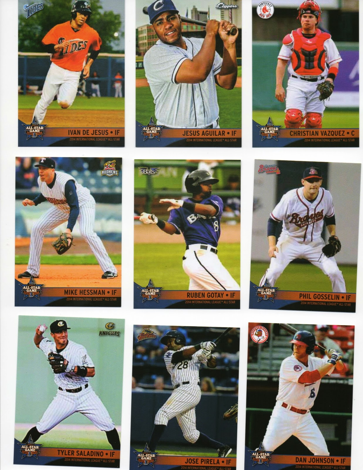 The Snorting Bull: Triple A All-Star Baseball Card Sets