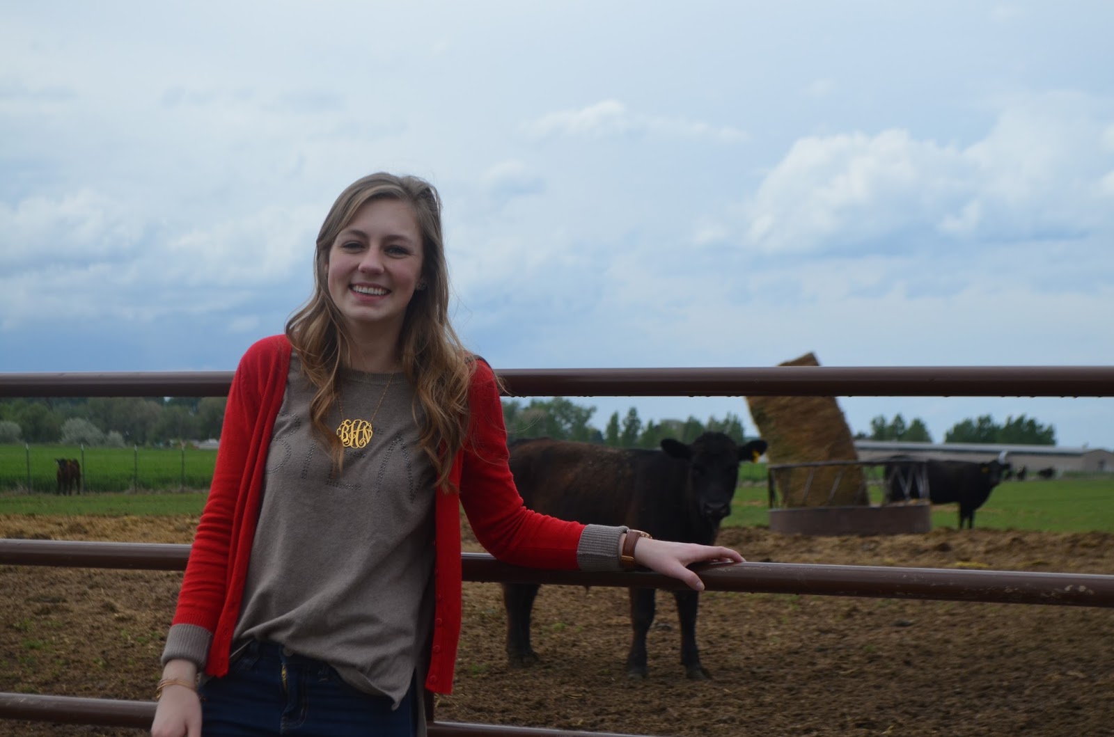 Farm Girls and Curls: Out on the Farm...