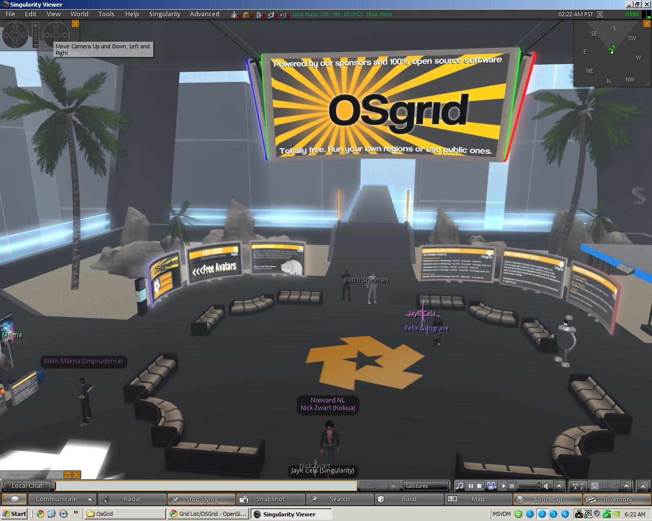 The Virtual World Technologist: Open Sim ~ OSgrid "How To Log In For ...