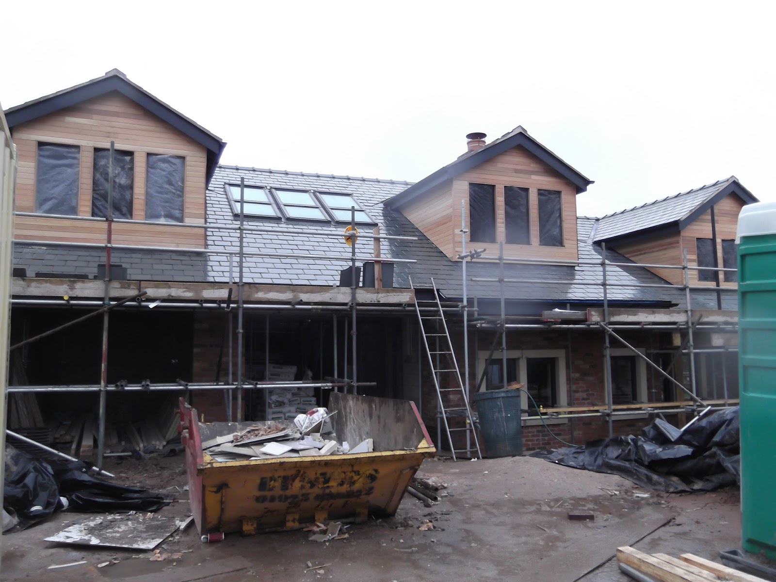 Split Level House: Site Progress - cb3 design architects
