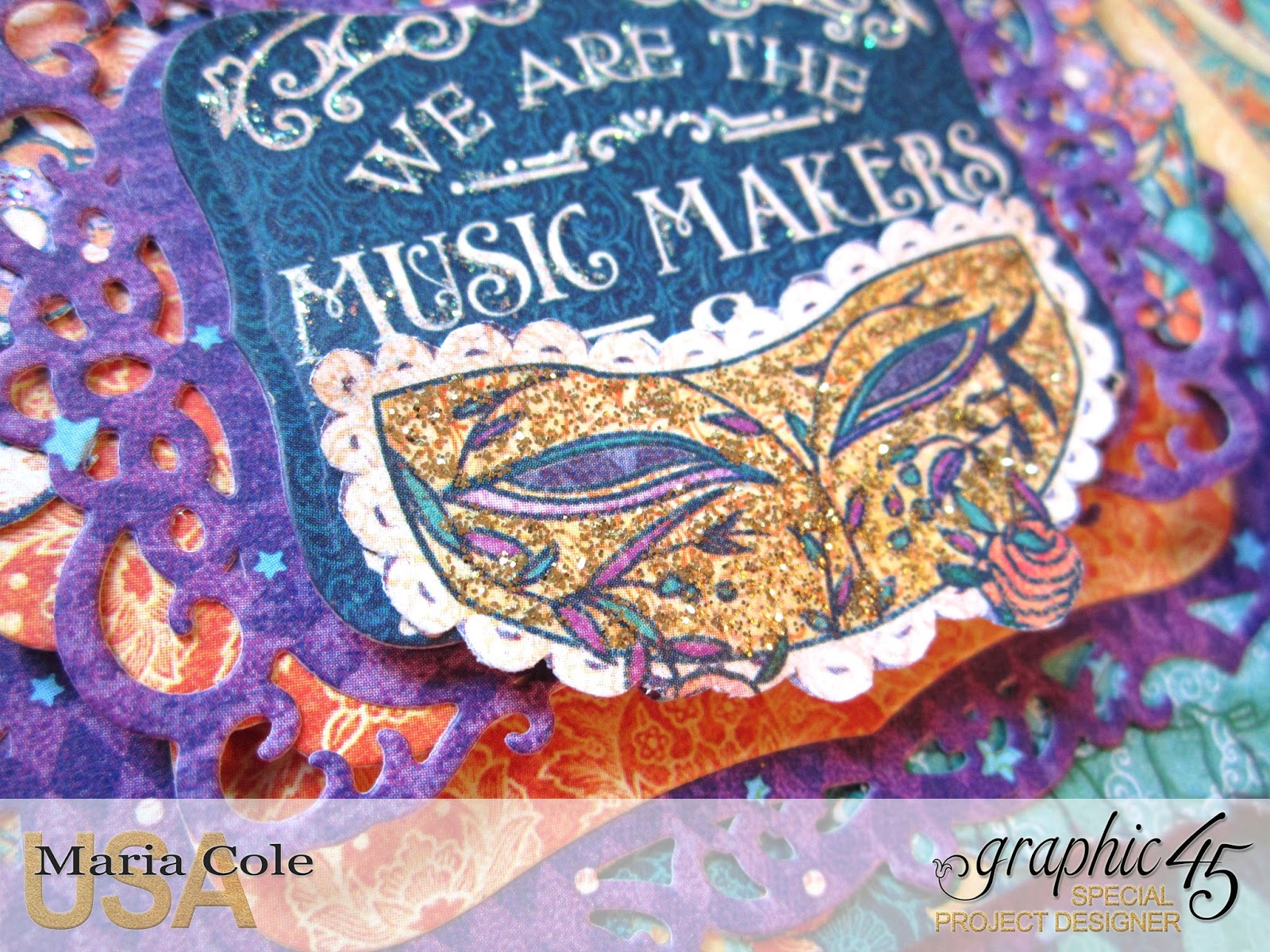 Paperiah: Graphic 45 Midnight Masquerade Layout