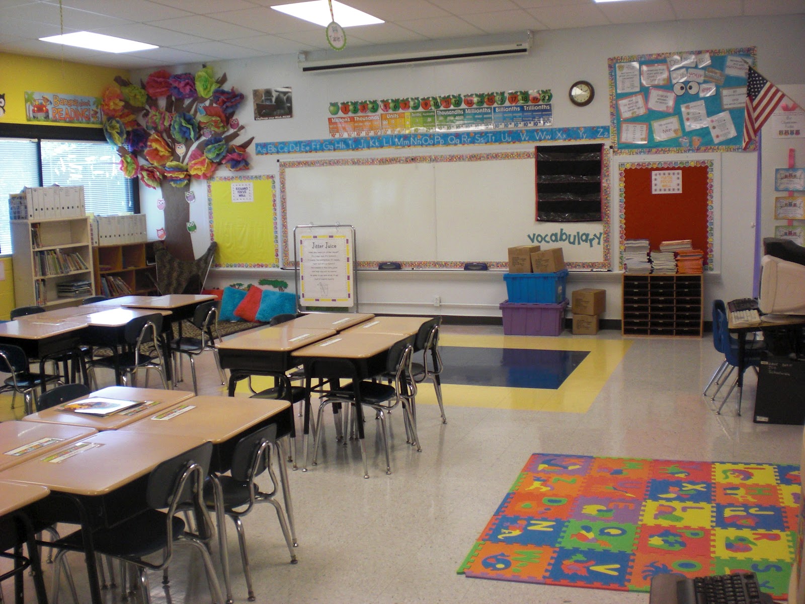 Second Grade Perks: Winner of Giveaway and More Classroom Pictures