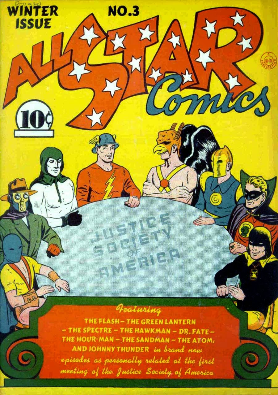 All Star Comics #3 - 1st Justice Society of America, Landmark issue ...